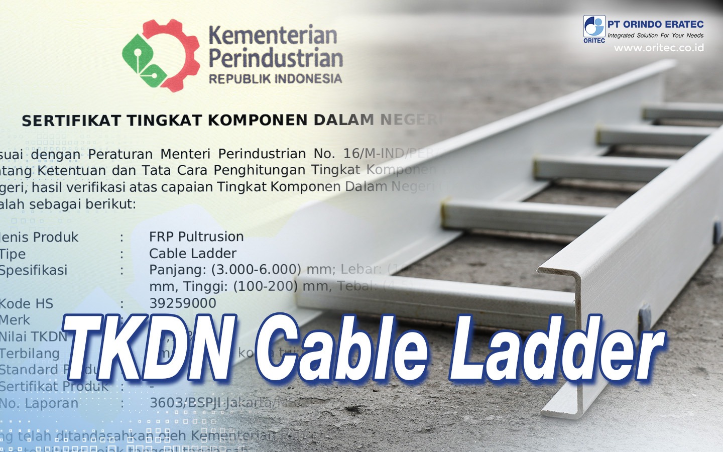 TKDN Cable Ladder