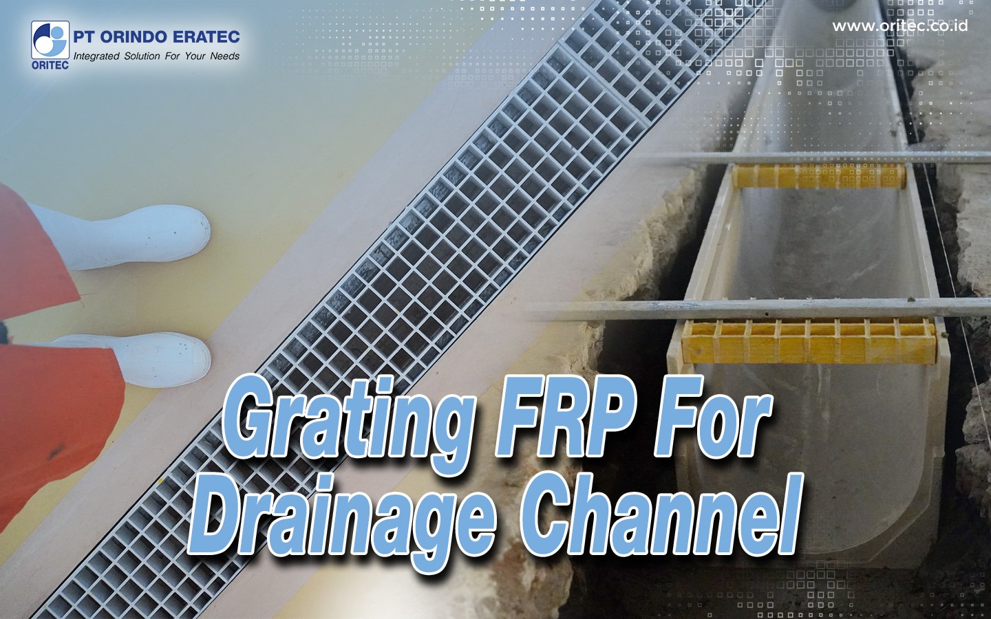 FRP Grating for Drainage Channel